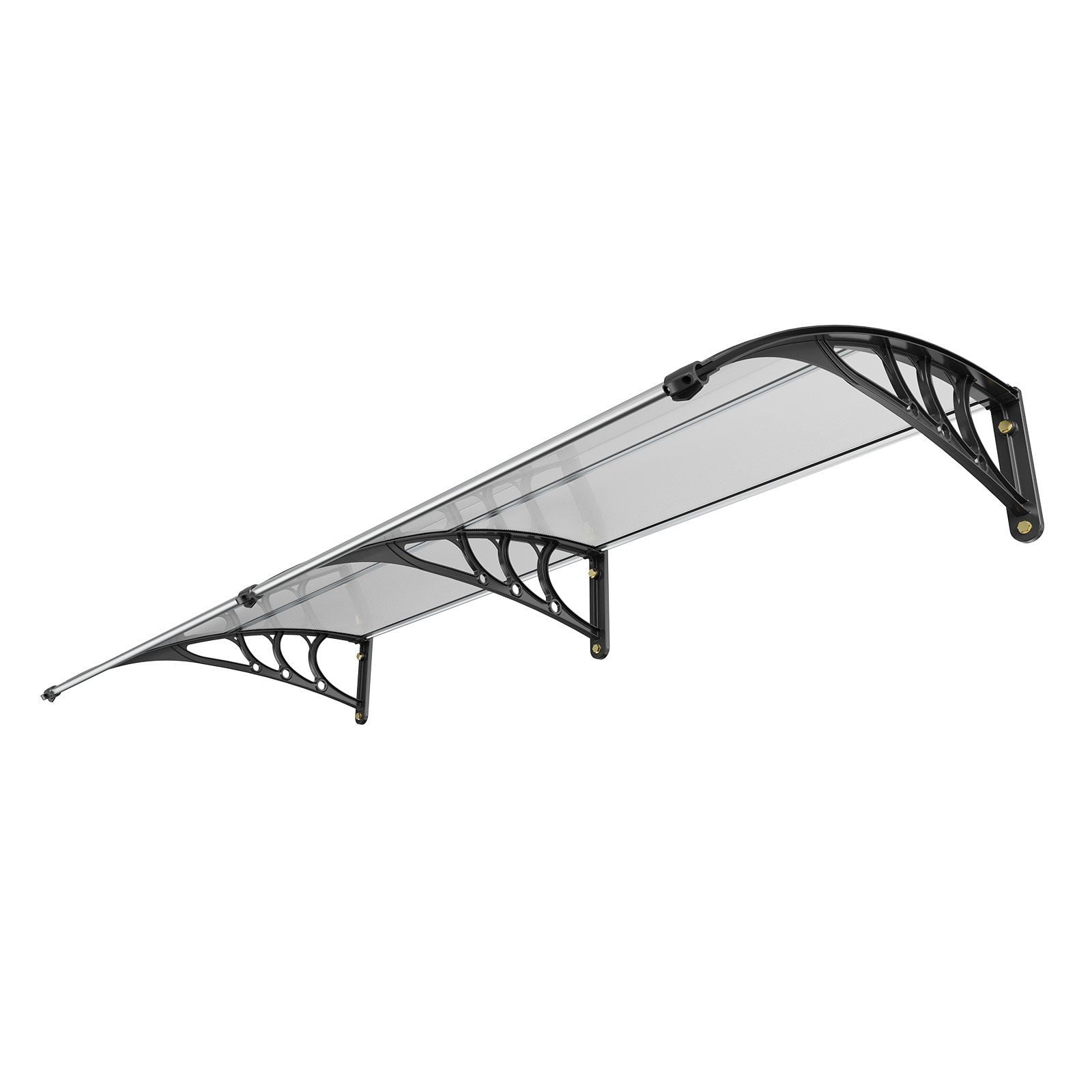 UPF 50+ Window Door Canopy 40x80 Inches, Outdoor Awning for Sun Rain UV ...