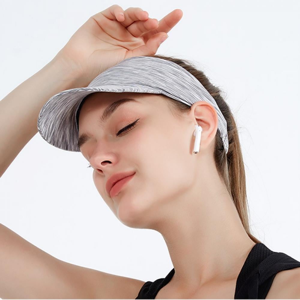 Left wind UPF50+ Sport Sun Visor Hats, Adjustable Empty Top Baseball ...