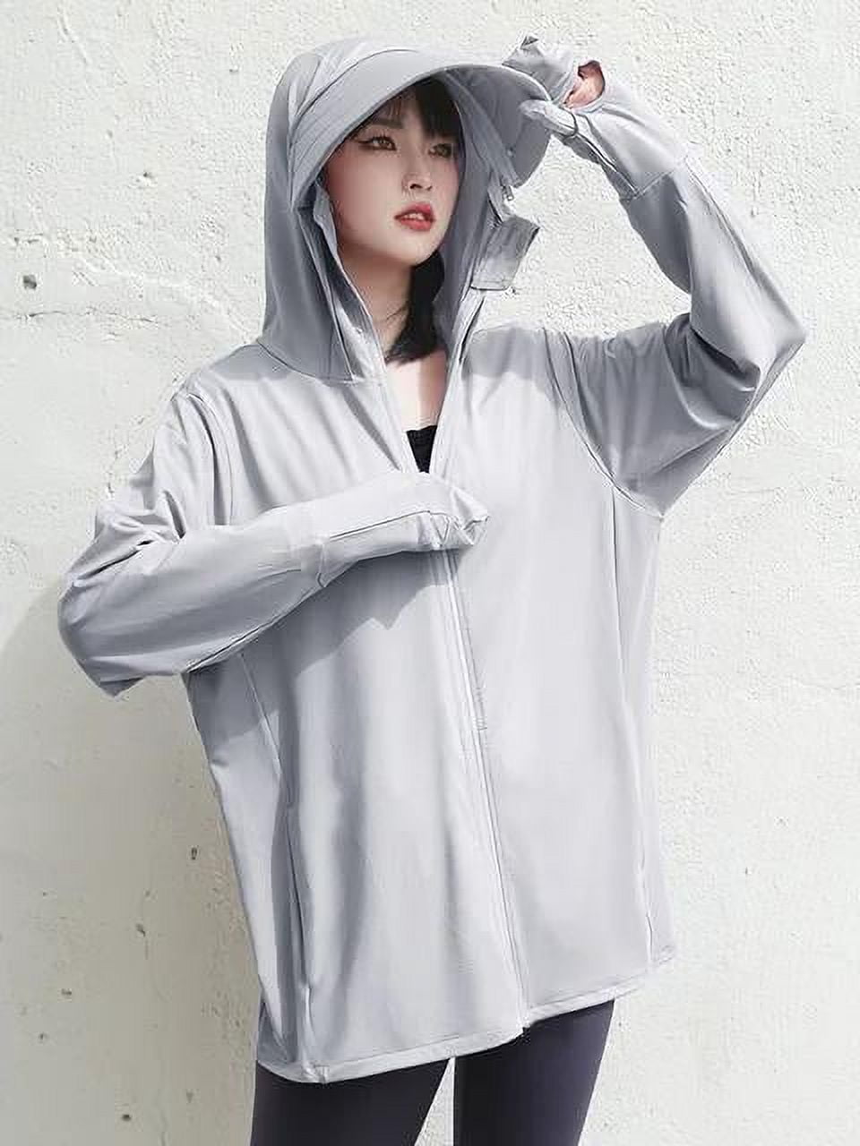 UPF50+ Sun Protection Clothing for Women Sunscreen Jacket Block UV Rays Outdoor Sport Coat ...