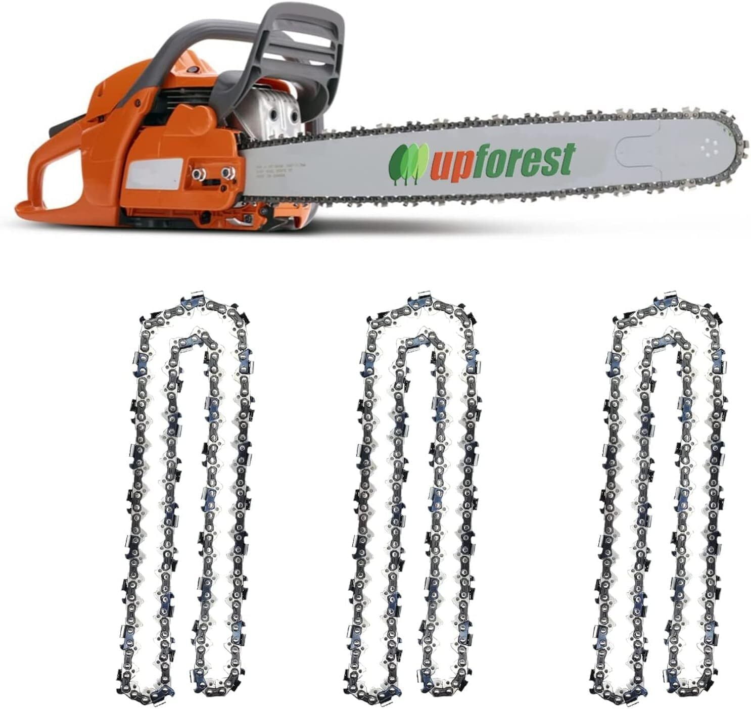 UPFOREST Professional Chainsaw Chain 8-24" for Stihl Husqvarna Ryobi ...