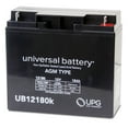 UPG UB12180 12V 18Ah T4 AGM Battery for APC UPS RBC7 RBC11 RBC55 Fire ...