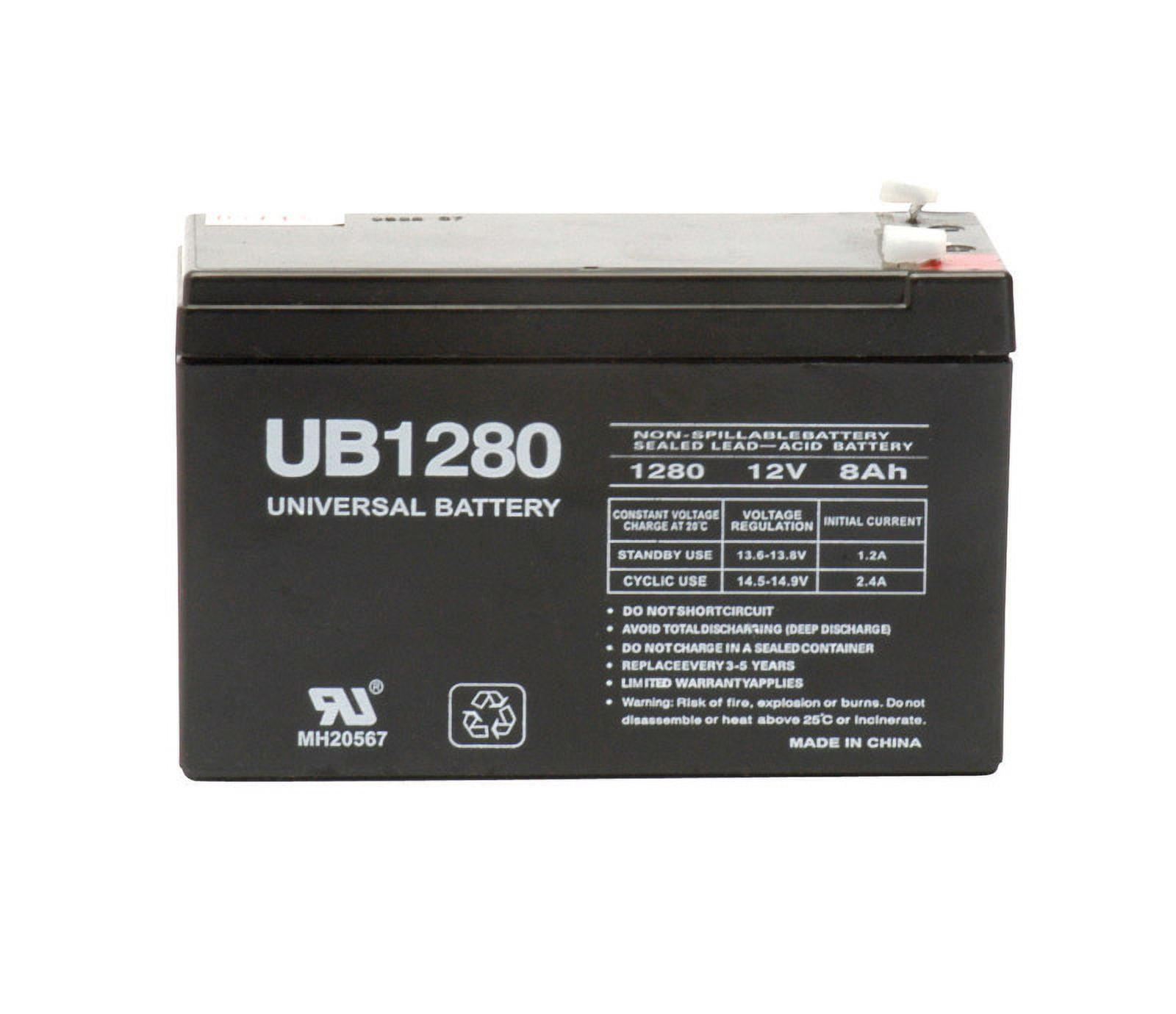 UPG UB1280 8 Ah Universal Battery - Walmart.com