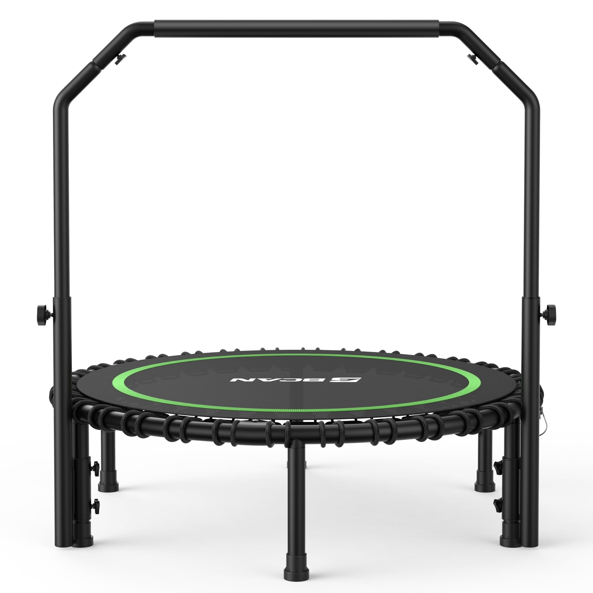 BCAN 40" Foldable Mini Trampoline, 450 lbs Capacity, Fitness Rebounder ...