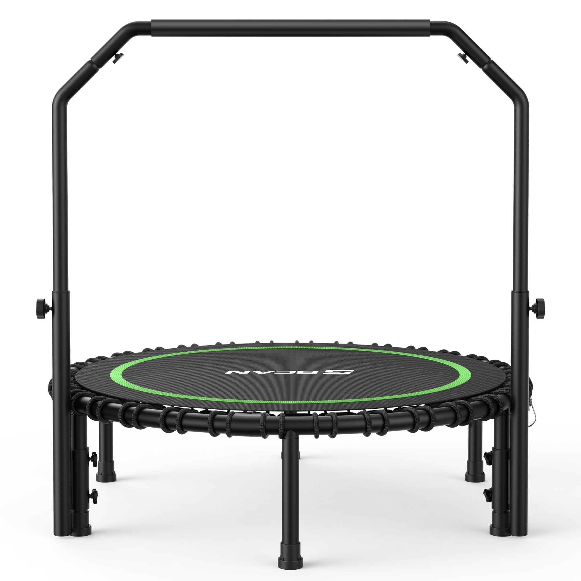 BCAN 40" Foldable Mini Trampoline, 450 lbs Capacity, Fitness Rebounder ...
