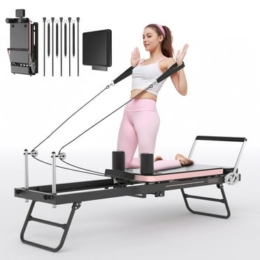 Stamina AeroPilates 287 Foldable Pilates Reformer, Core Body ...