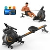 POOBOO Magnetic Rowing Machine, Foldable, 8 Level Resistance, Digital ...
