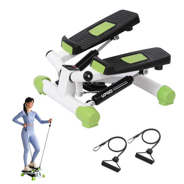 UPGO Mini Steppers Exercise Machine Stair Stepper with Resistance Bands ...