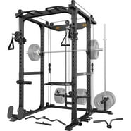 JOMEED Half Rack Squat Rack for Weight Lifting, 1000LBS Capacity Power ...