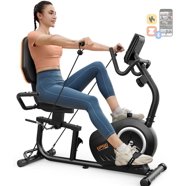Marcy Magnetic Recumbent Exercise Bike NS-1206R - Walmart.com