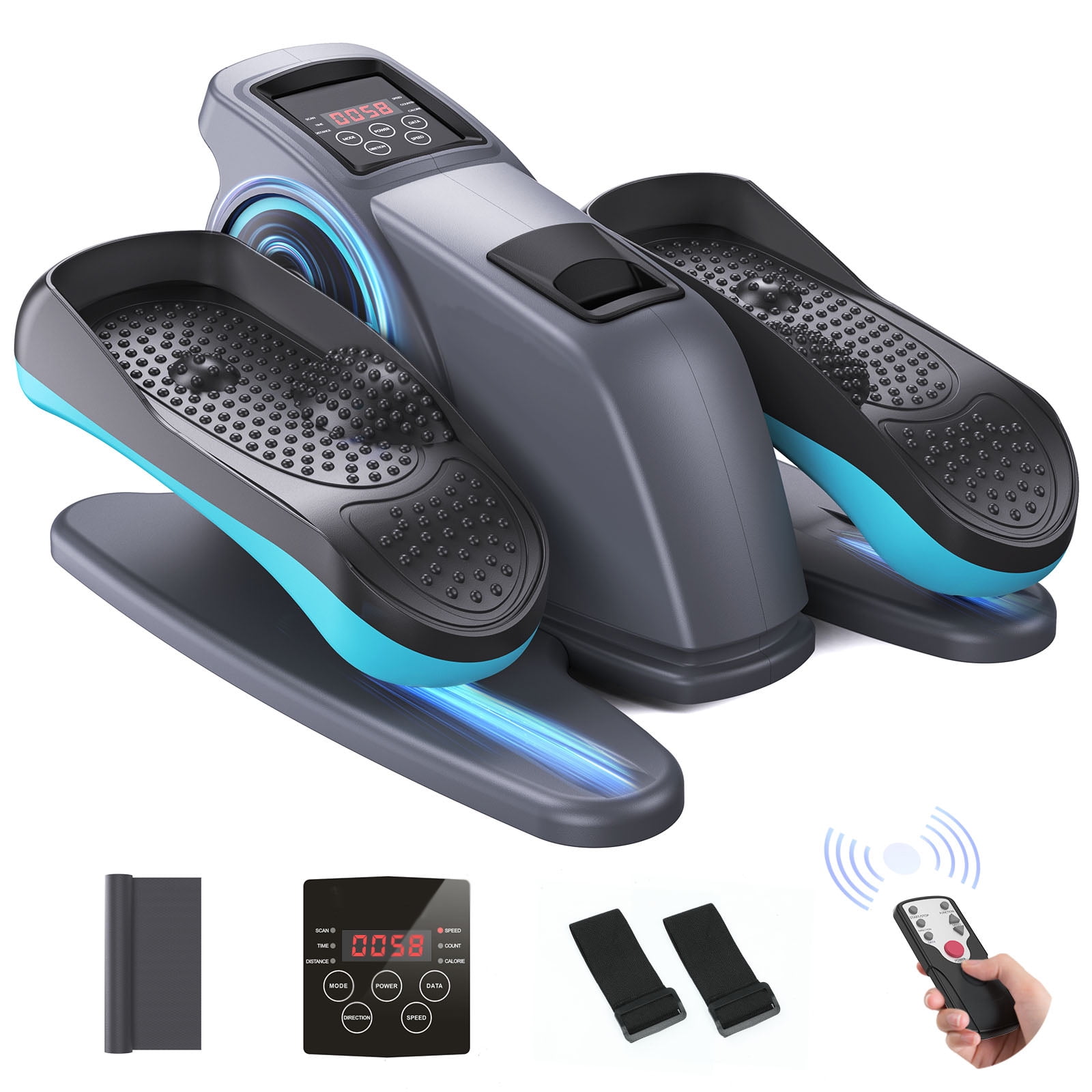 Winado Portable Peddler, Under Desk Mini Cycle, Arm and Leg Exercise ...