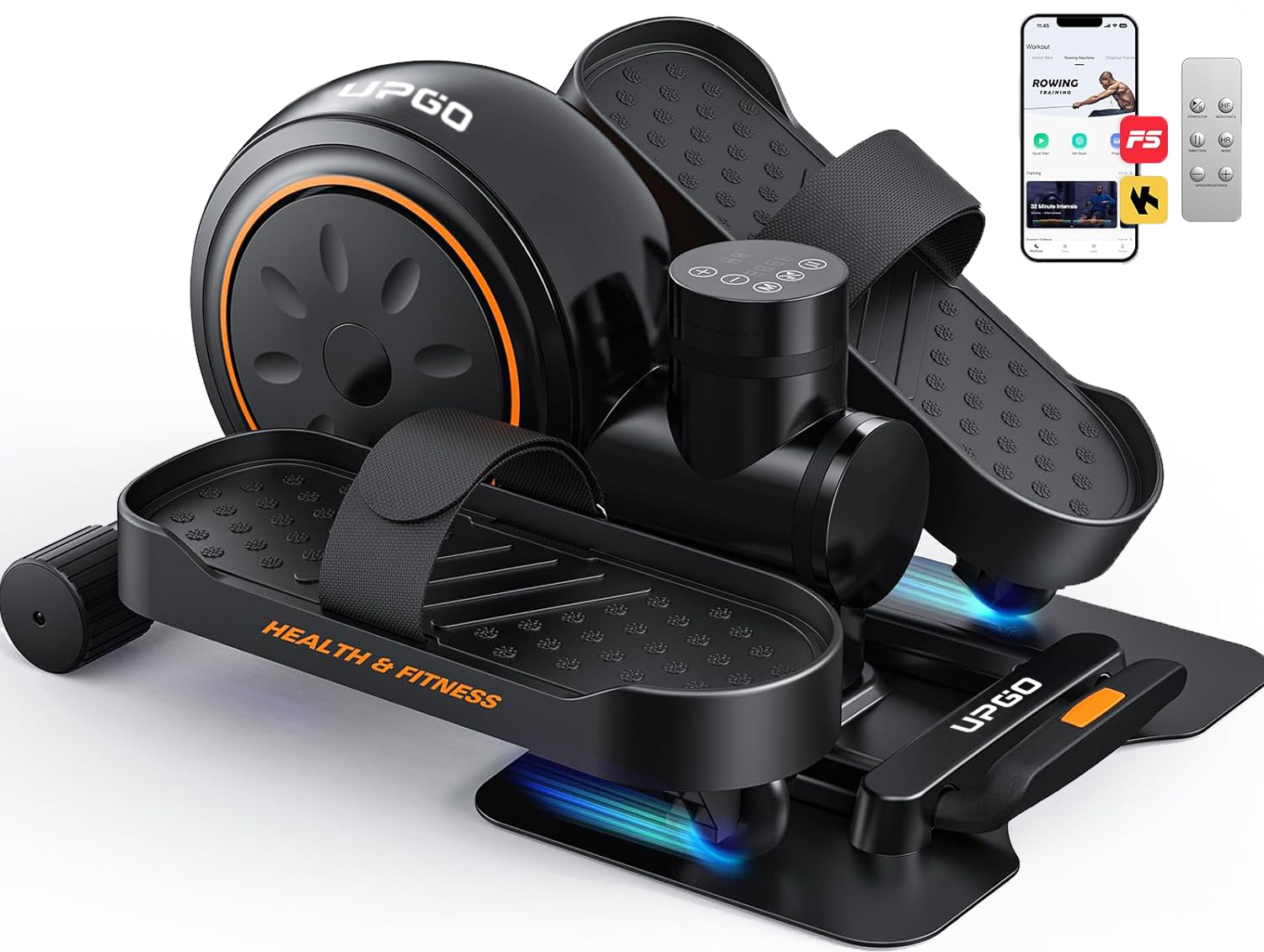 Winado Pedal Exerciser, Under Desk Mini Bike, for Arm and Leg Exercise ...