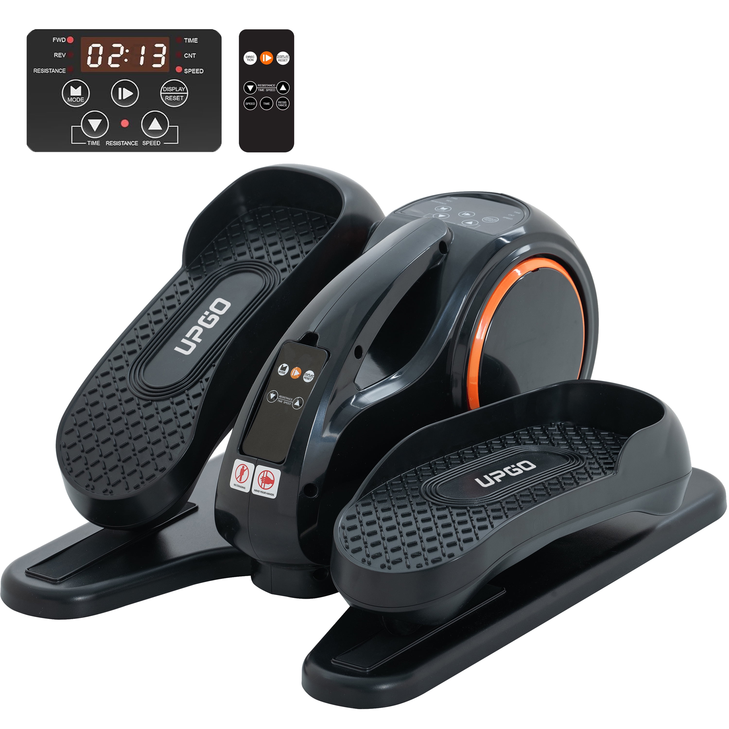 Upgo Electric Under Desk Elliptical Machine Seated Pedal Exerciser For