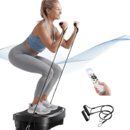 PowerFit Elite Whole Body Vibration Machine Equipment with Leg Standing ...