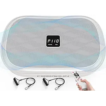 MERACH Vibrating Plate Muscle Toner, Whole Body Exercise Machine with ...