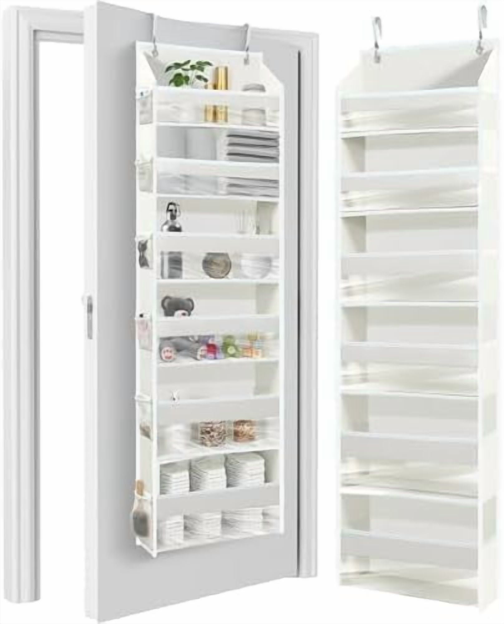 UPGRADED 6 Tiers Over The Door Organizer Hanging - 100D EXTRA THICK ...