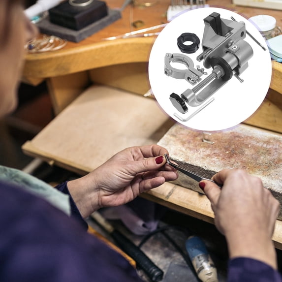 UPGRATOR 1 Set Bench Vice with Anti-Slip Texture for Diy Projects and ...