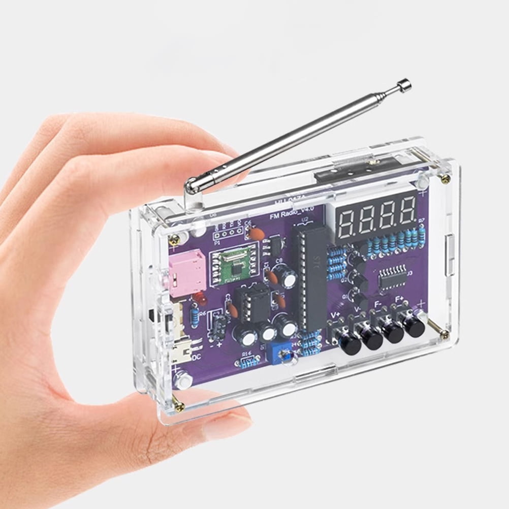 UPGRATOR 1 Set Diy Radio Kit For Soldering Kit Projects And Fm Tuning ...