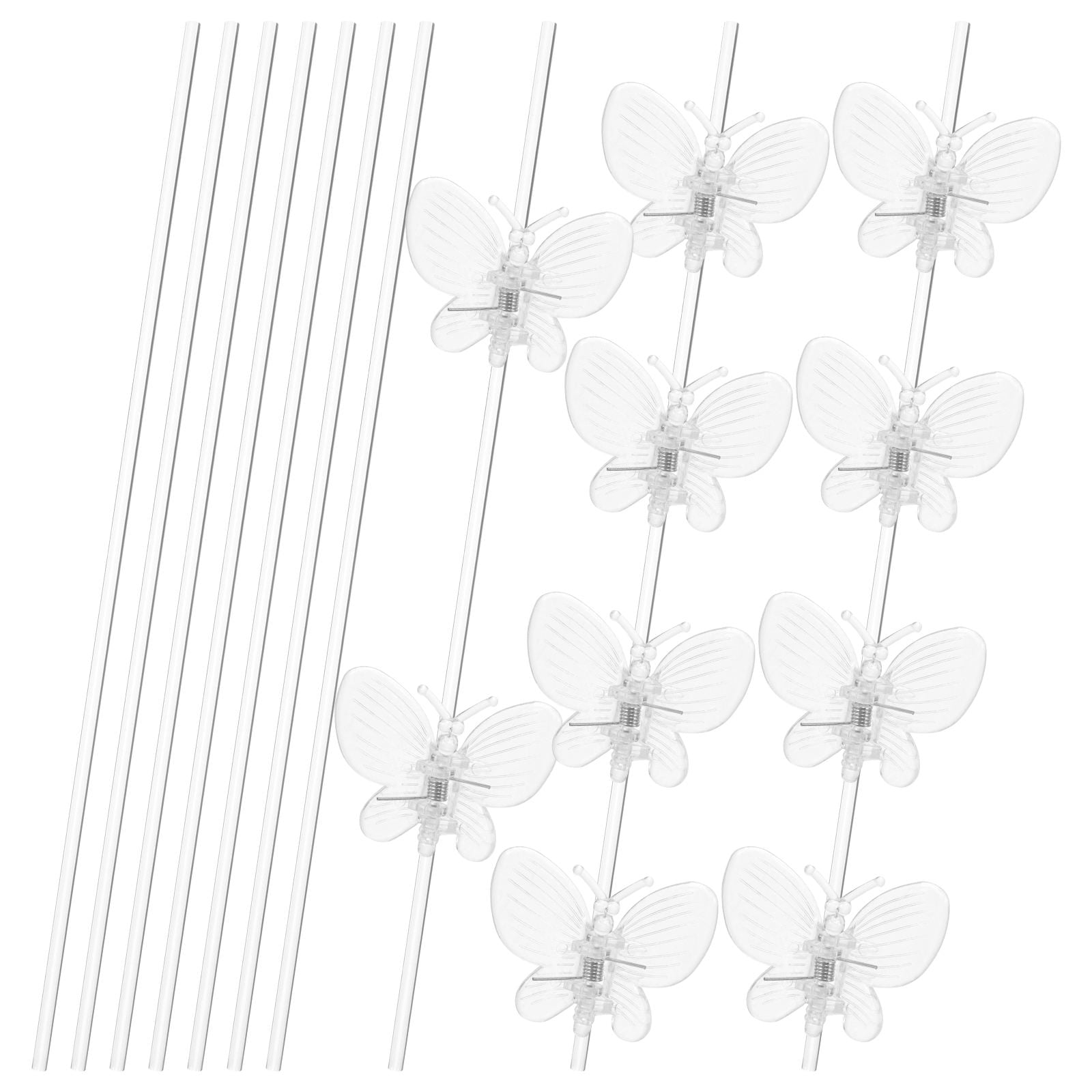 UPGRATOR 1 Set Rectangular Plant Stakes for Outdoor Gardening, Sunlight ...