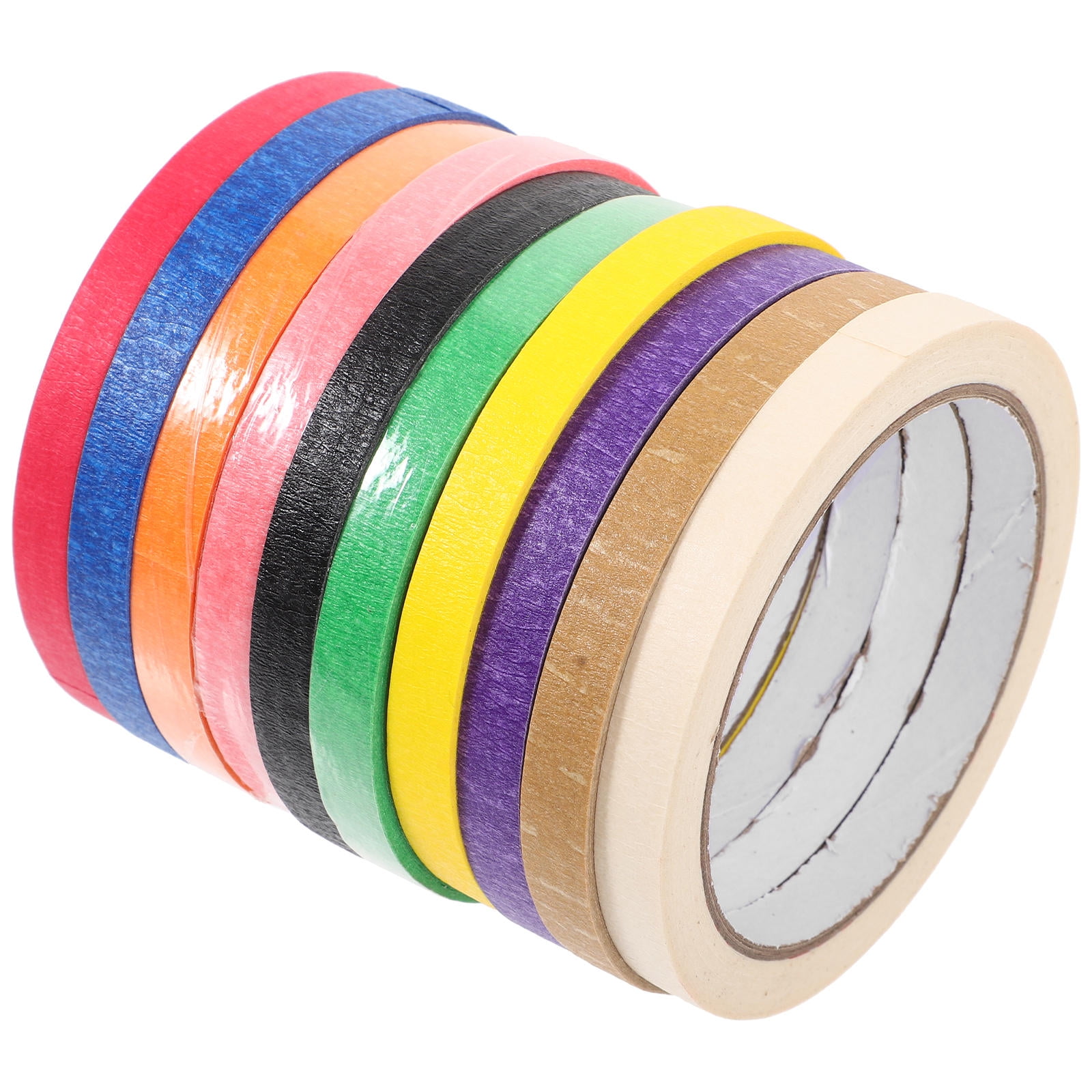 UPGRATOR 10 Rolls Paint Tape Masking for Diy Projects and Car Painting ...