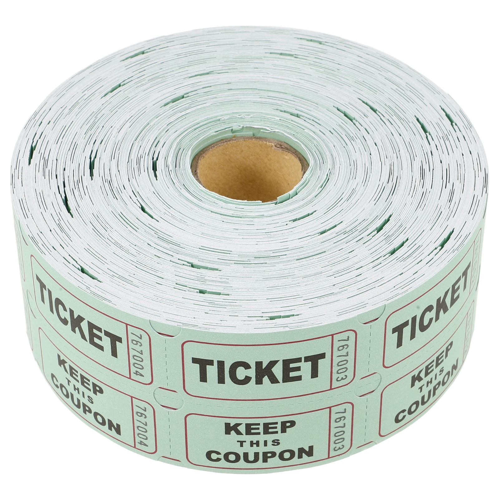 UPGRATOR 1000Pcs Green Rectangle Raffle Tickets Bulk For Event ...