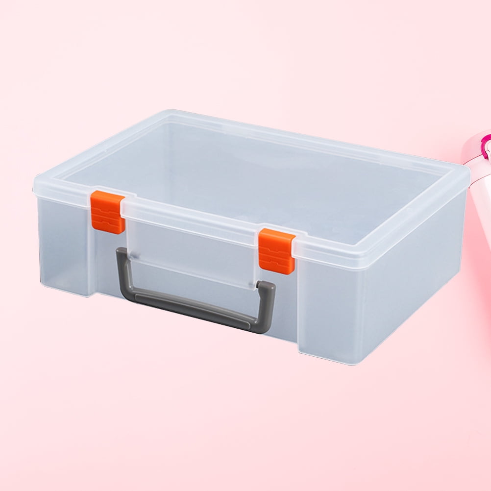 UPGRATOR 16Pcs Portable Plastic Containers with Buckle Closure for ...