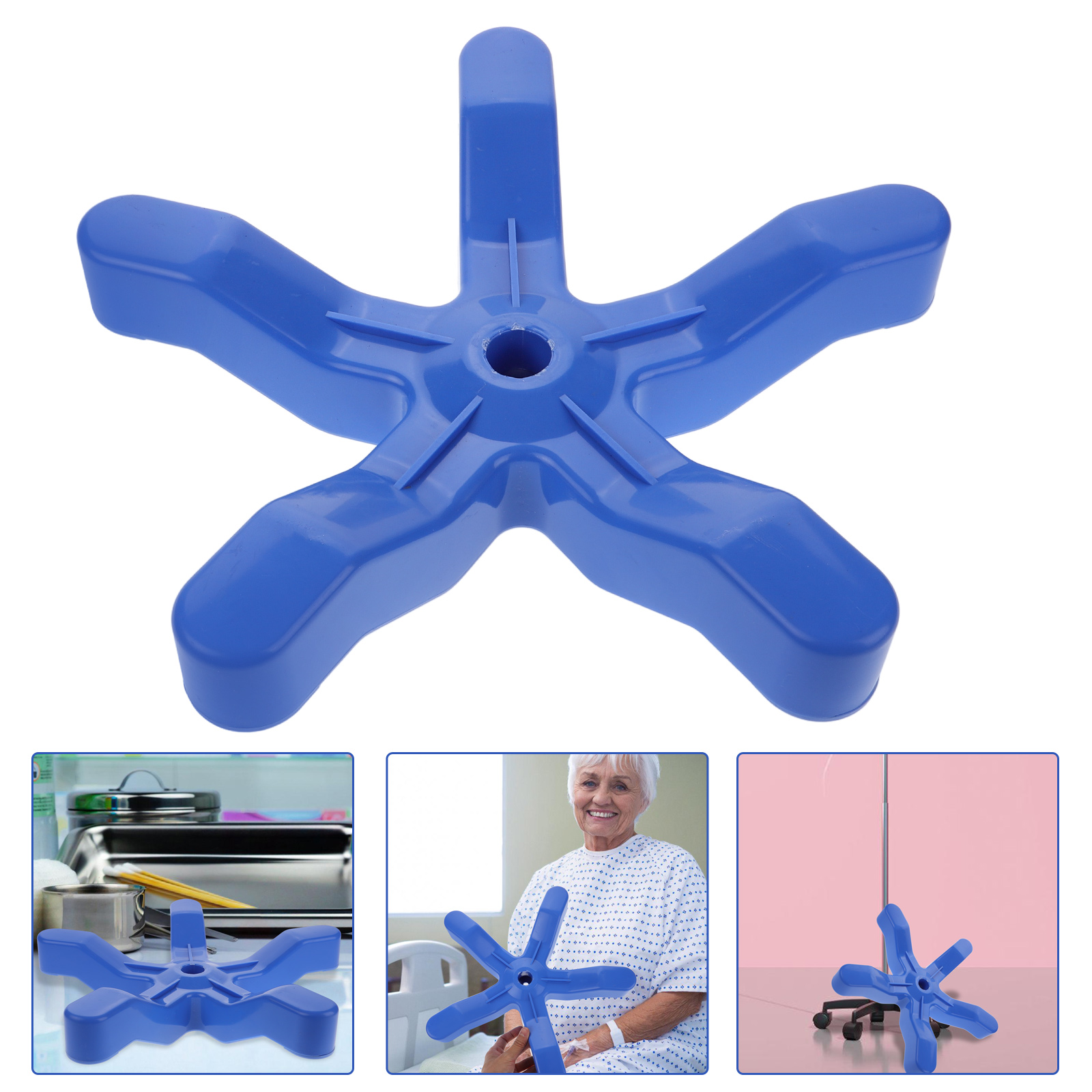 UPGRATOR 1Pack Base Iv Drip Stand Portable Iv Stand Pole for Rack Base ...