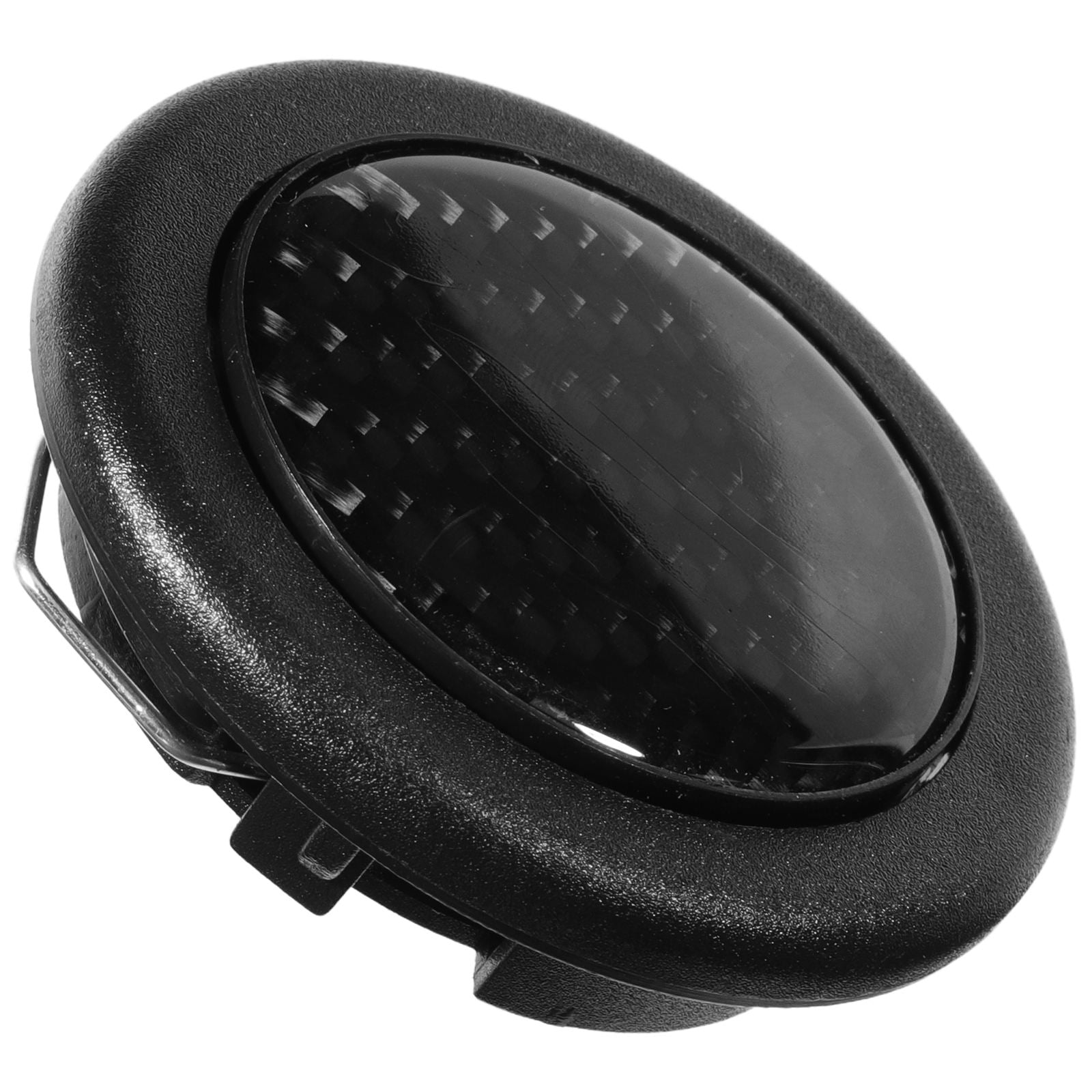 UPGRATOR 1Pack Black Plastic Horn Button Cover for Car Interior ...