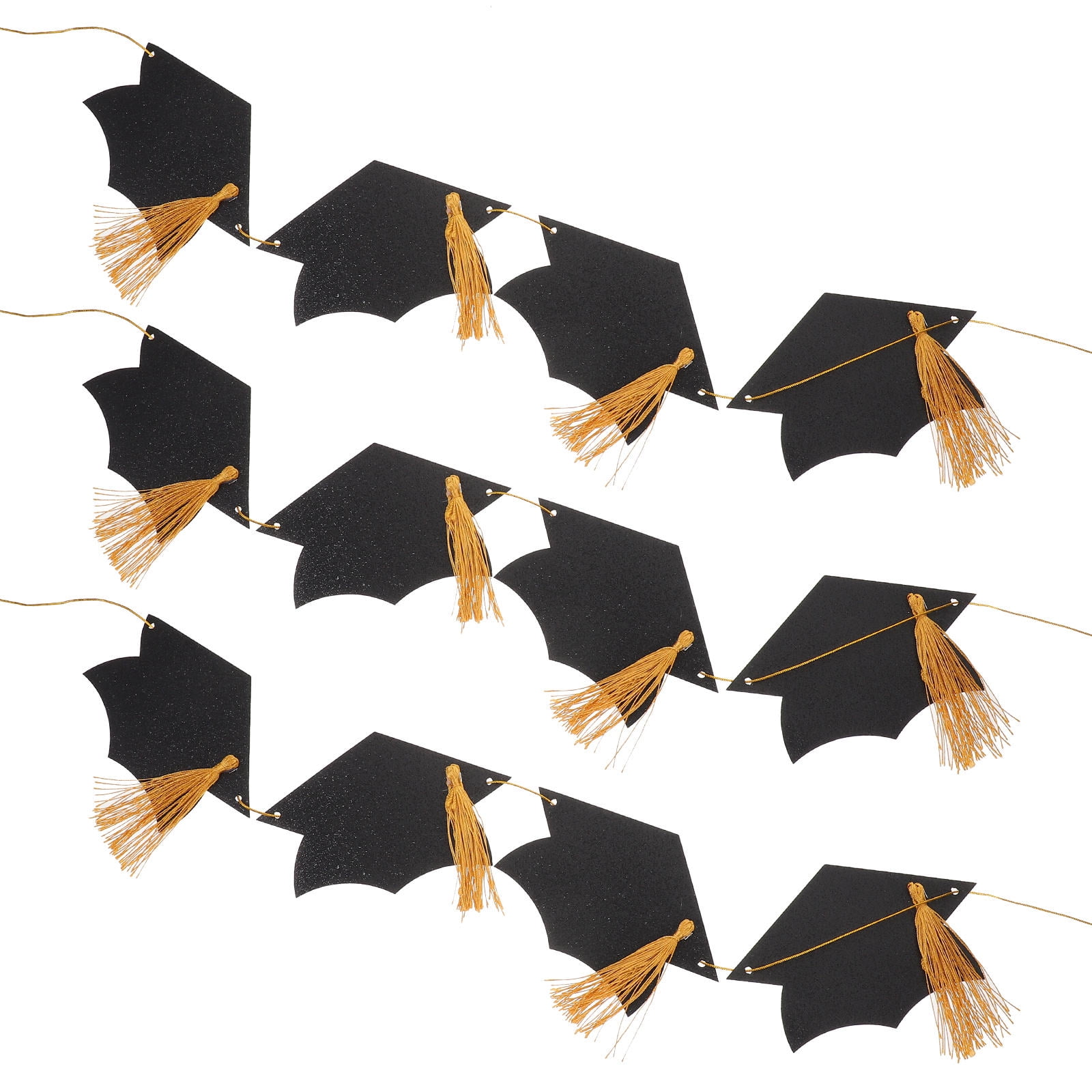 UPGRATOR 1Pack Graduation Cap Garland Banner Cap Shape Fashionable ...