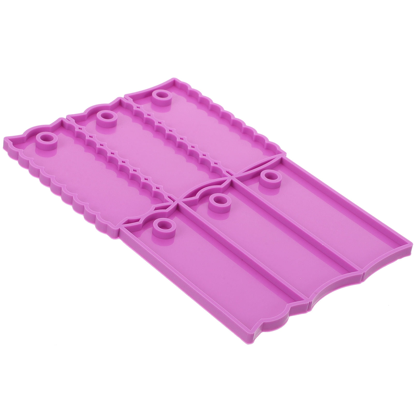 UPGRATOR 1Pack Name Plate Silicone Mold Violet For Diy Projects ...
