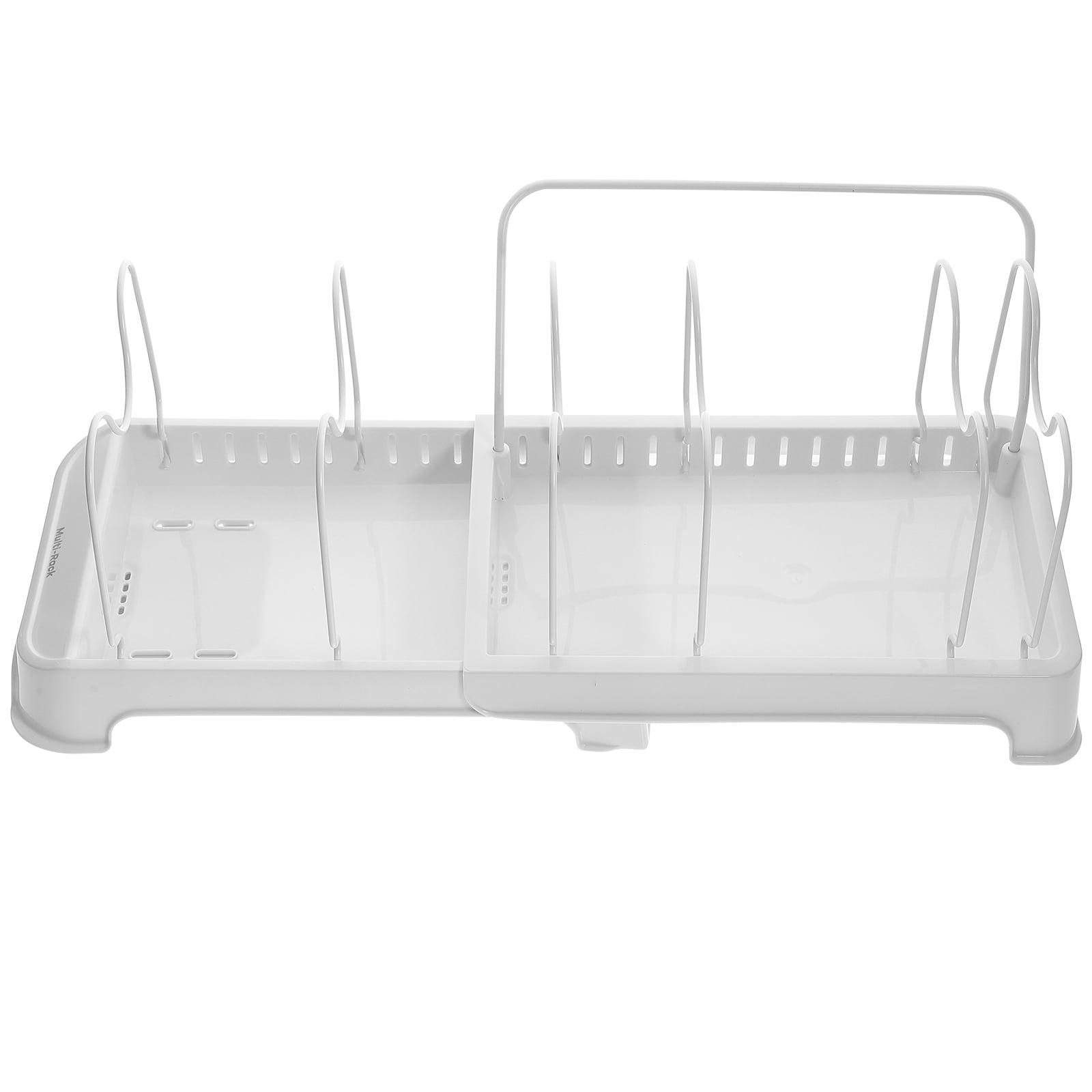 UPGRATOR 1Pack Washing Up Rack Drainer White Rectangular with ...