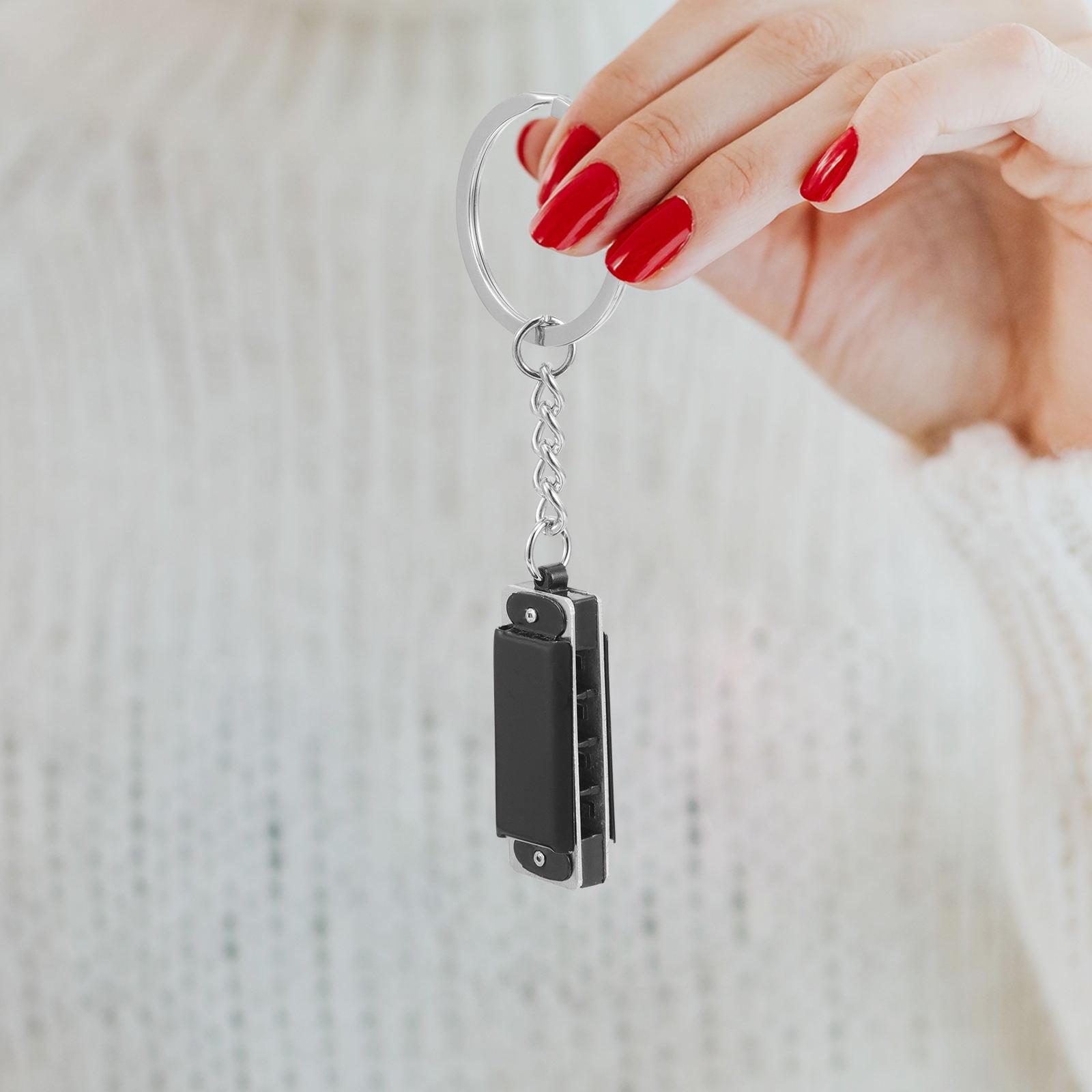 UPGRATOR 1Set DIY Pendant Harmonica Keychain for Children and Music ...