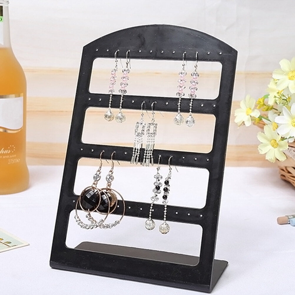 UPGRATOR 1Set Earring Display Stands Plastic 48 Holes Design for Shows ...