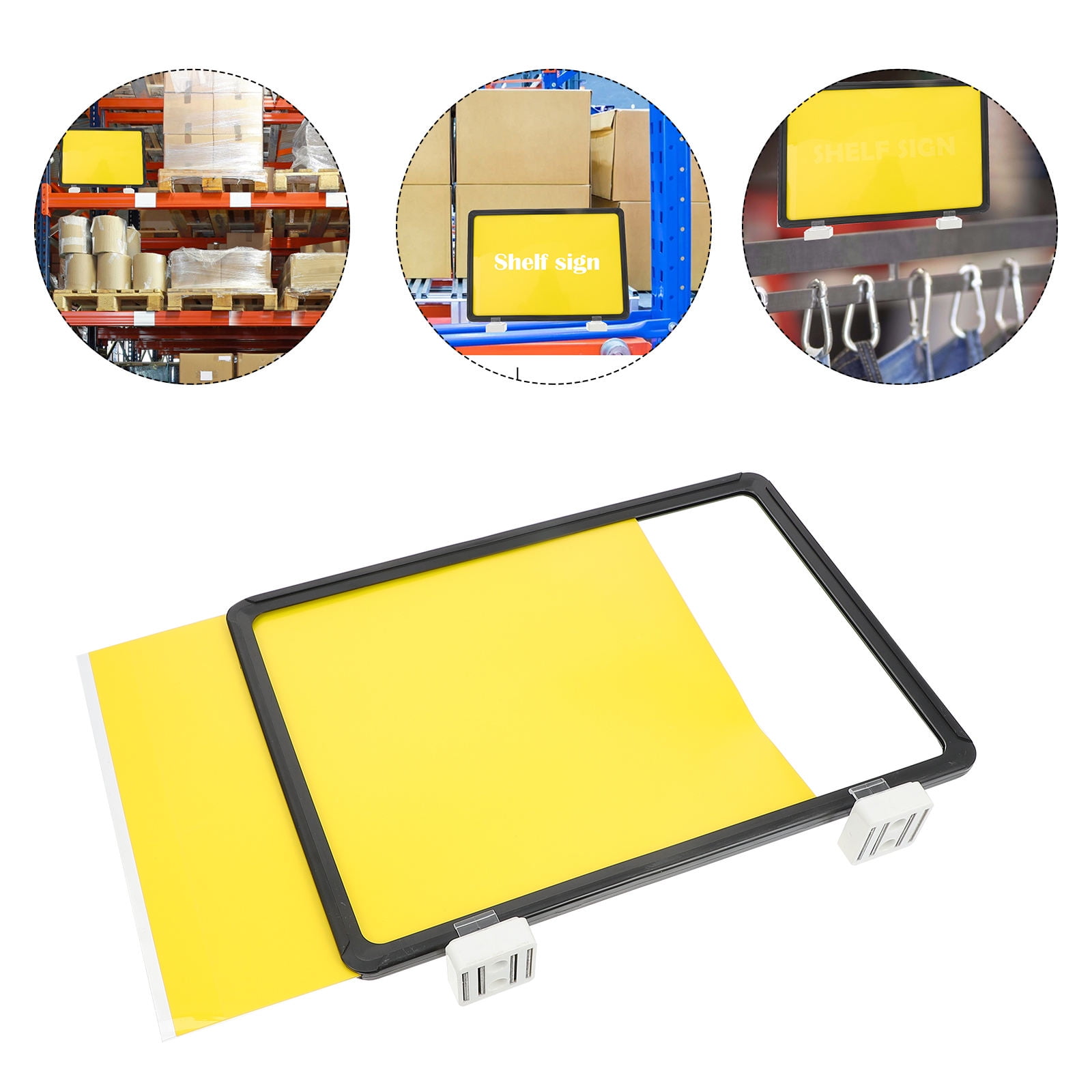 UPGRATOR 1Set Rectangular Sign Board for Warehouse Management with ...