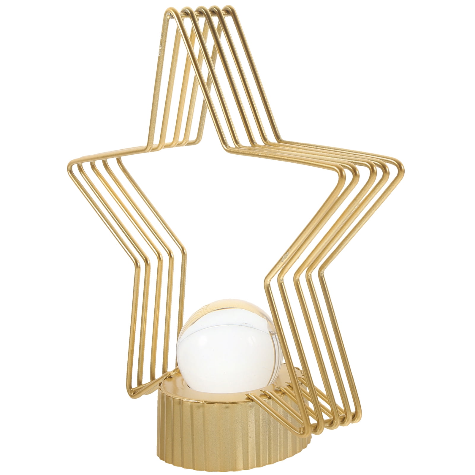 UPGRATOR 1Set Tabletop Star Decor Golden Small Size For Bedroom Home ...