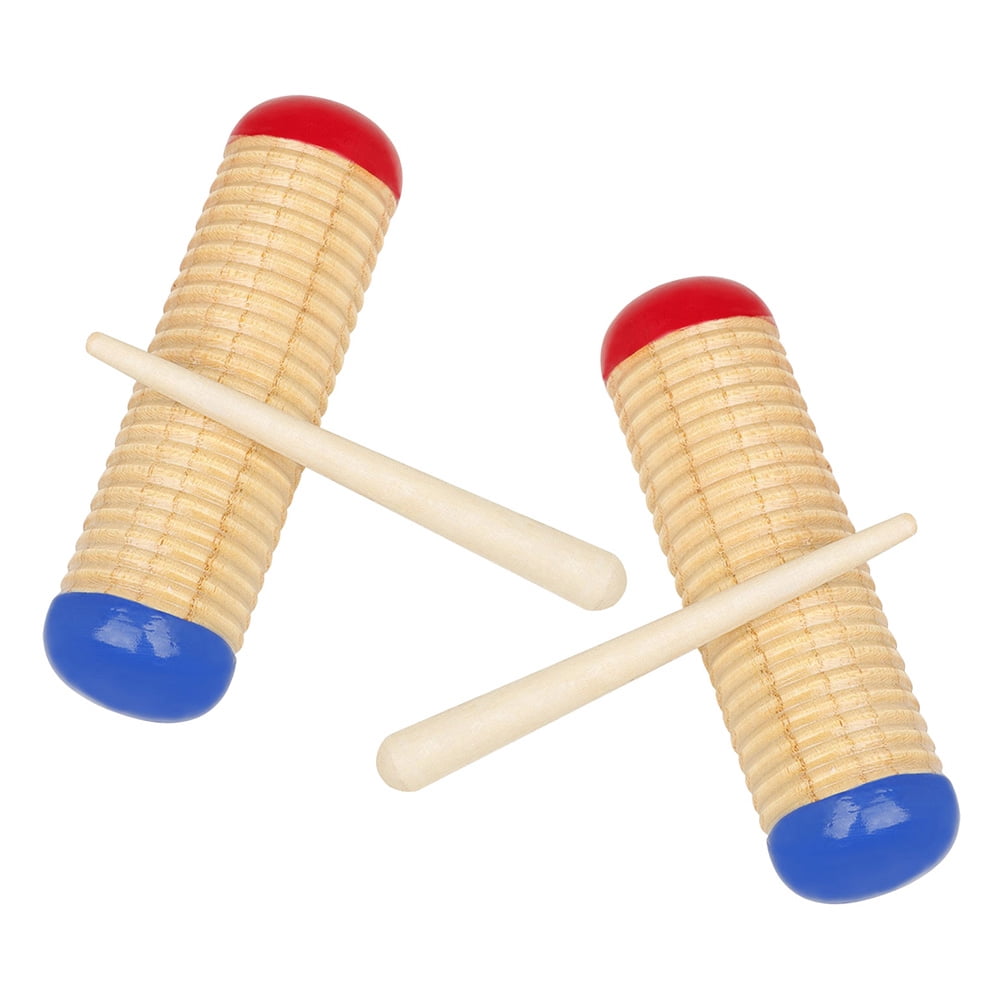 UPGRATOR 2 Sets Wooden Sand Hammer Assorted Color for Music Parties ...