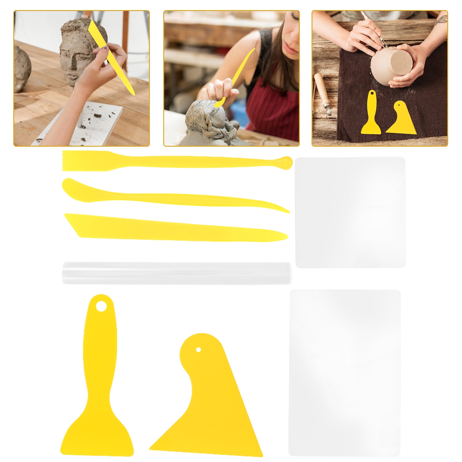 DEEPCRAFF ceramic sculpture tool Clay Craft Tools Assorted Color 1 Set ...