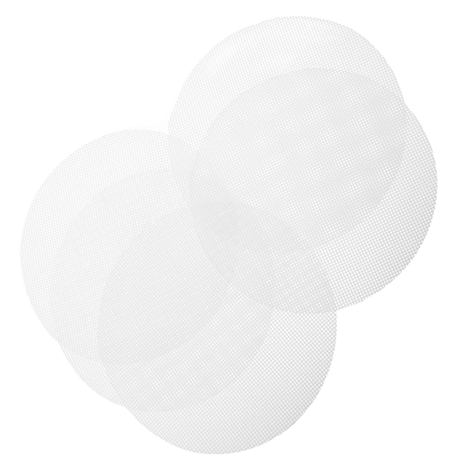 UPGRATOR 24Set Non-Stick White Silicone Steamer Pad for Steam Cabinet ...