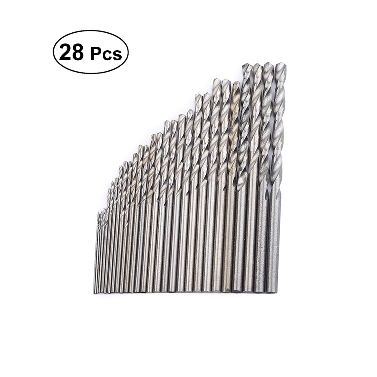 UPGRATOR 28Pcs High-Speed Steel Drill Bit Set for Plastic - Walmart.com