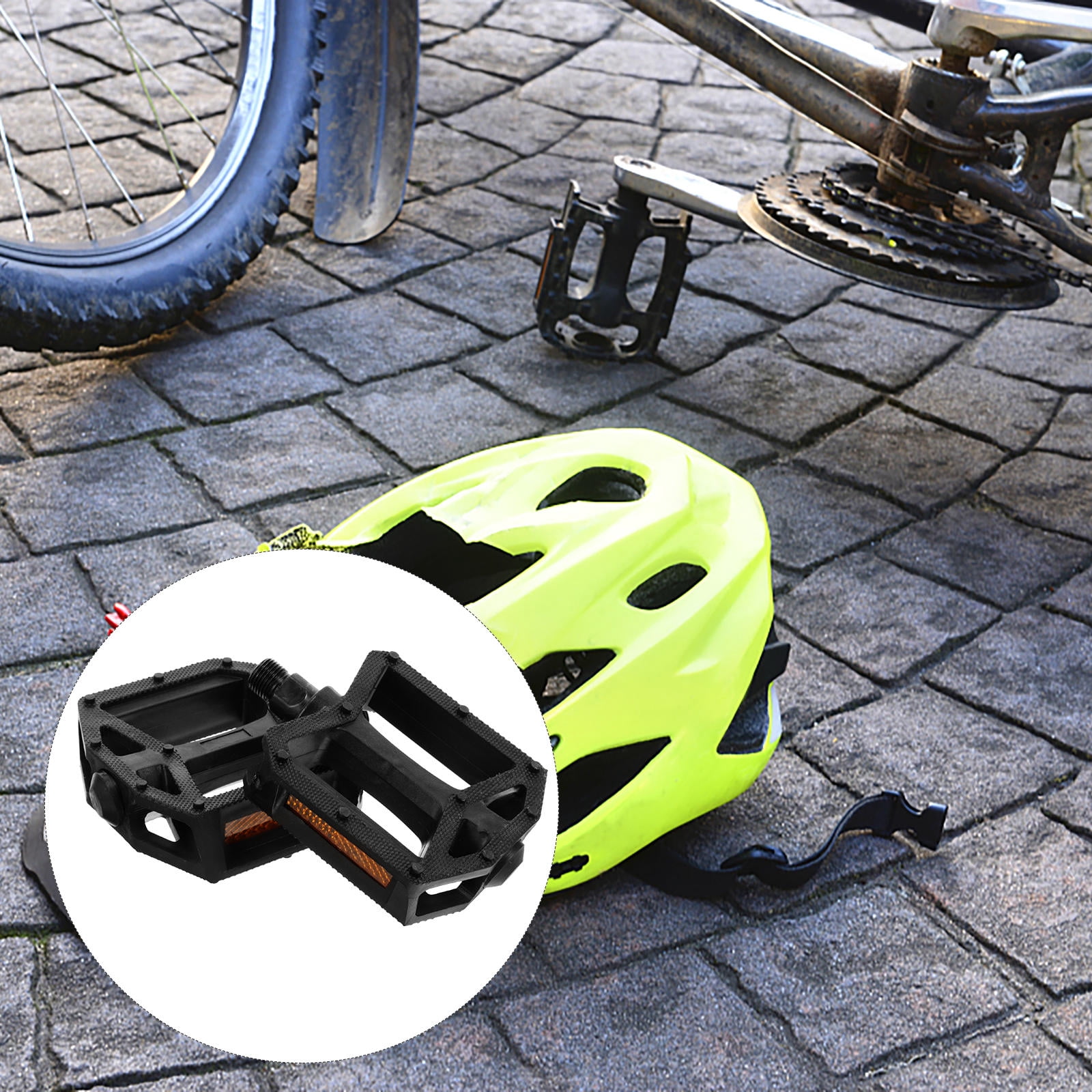 UPGRATOR 2Pcs Pedal Accessories for Bicycles with Wide Pedal Area and ...