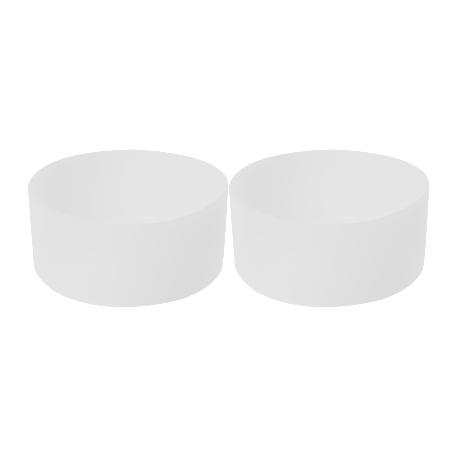 UPGRATOR 2Set Heat-insulated Cup Cover Transparent Round Silicone for ...