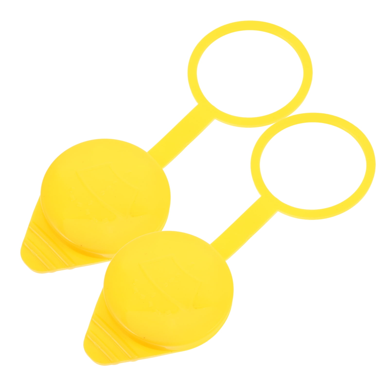UPGRATOR 2Set Plastic Yellow Washer Fluid Cap for Car Maintenance ...