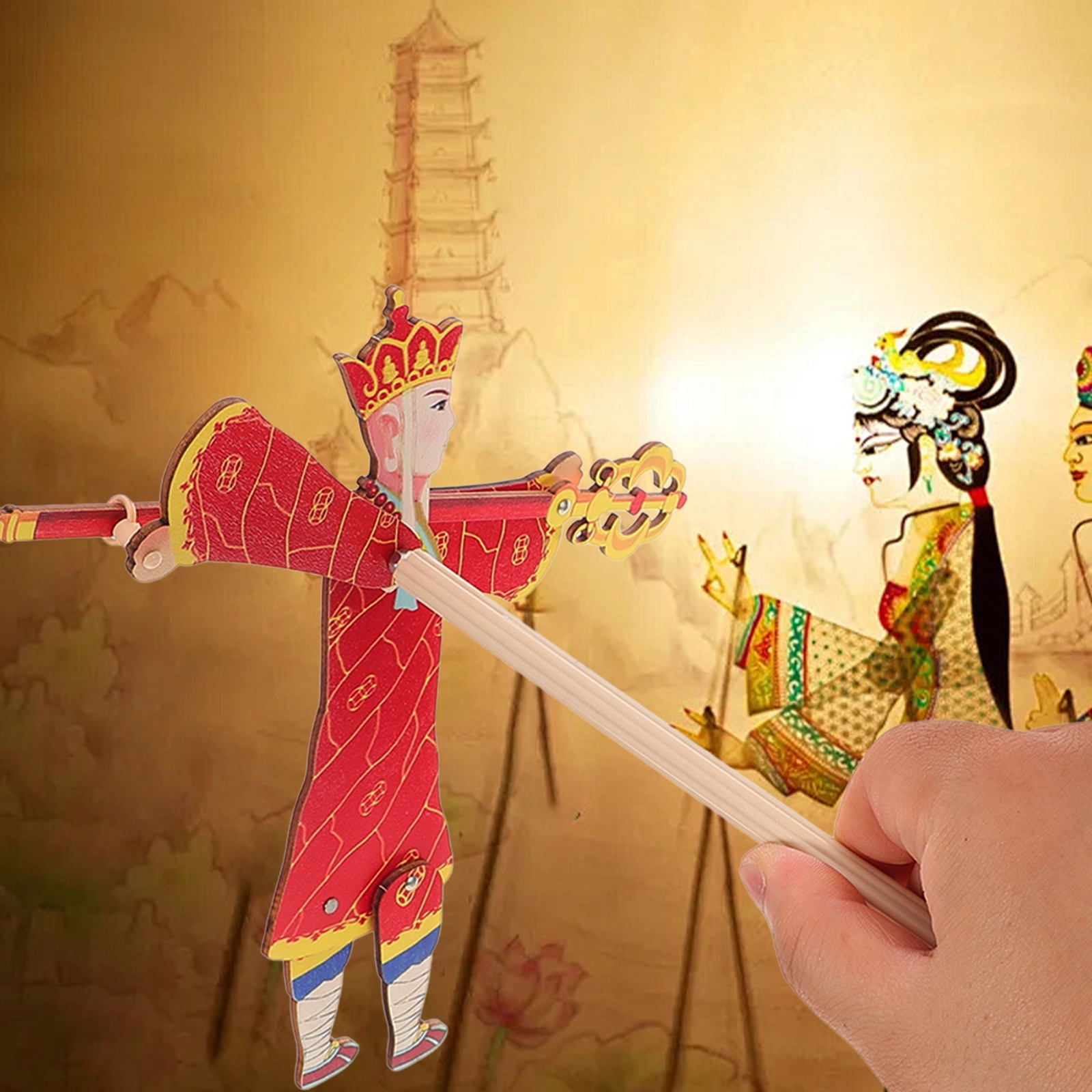 UPGRATOR 32Pcs Puppet Monkey King Traditional Chinese Design for Kids ...