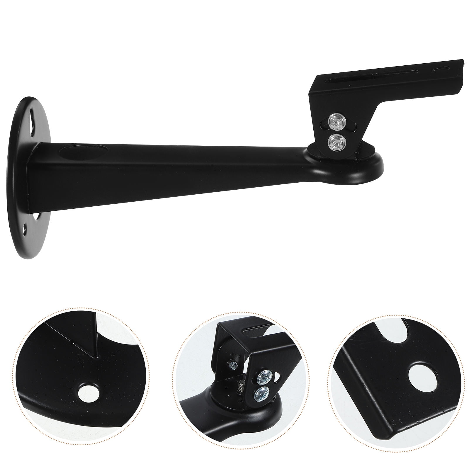 UPGRATOR 32Pcs Wall Mount Bracket Abs Material Space Saving Design For ...