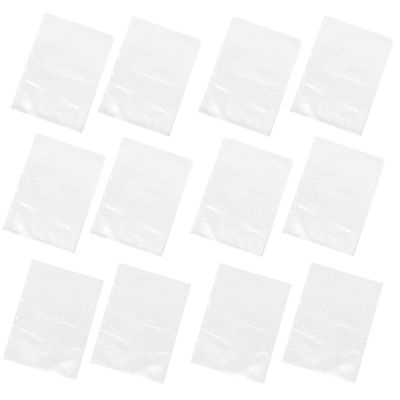 UPGRATOR 40Pcs Set Clear Sheet Protectors for Home Organization and ...