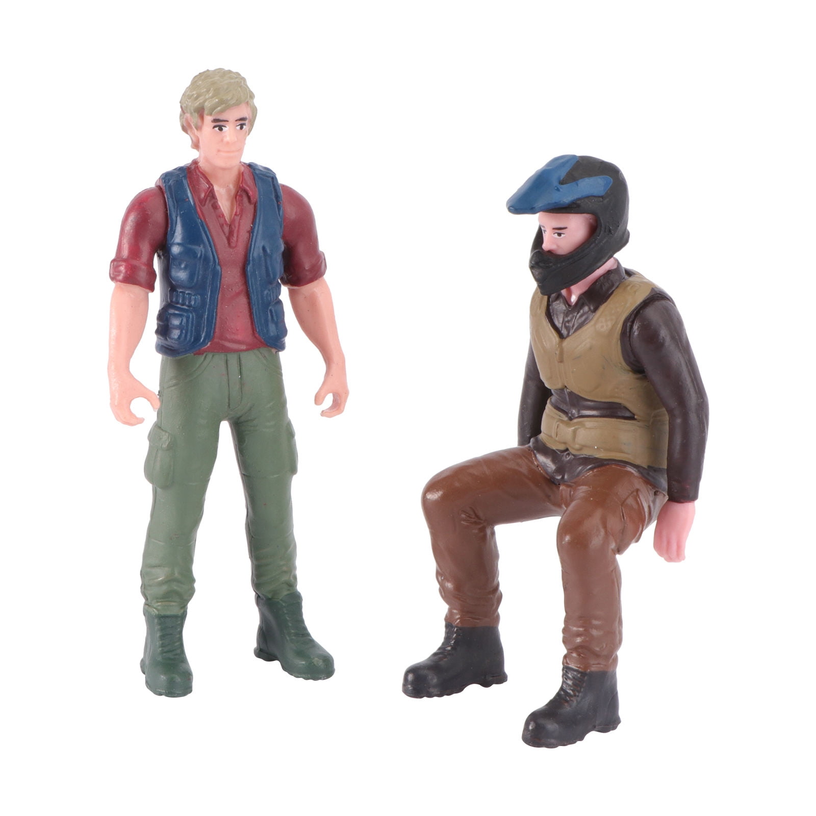 UPGRATOR 4-Piece Desktop Decoration Set with Driver Figures, Assorted ...