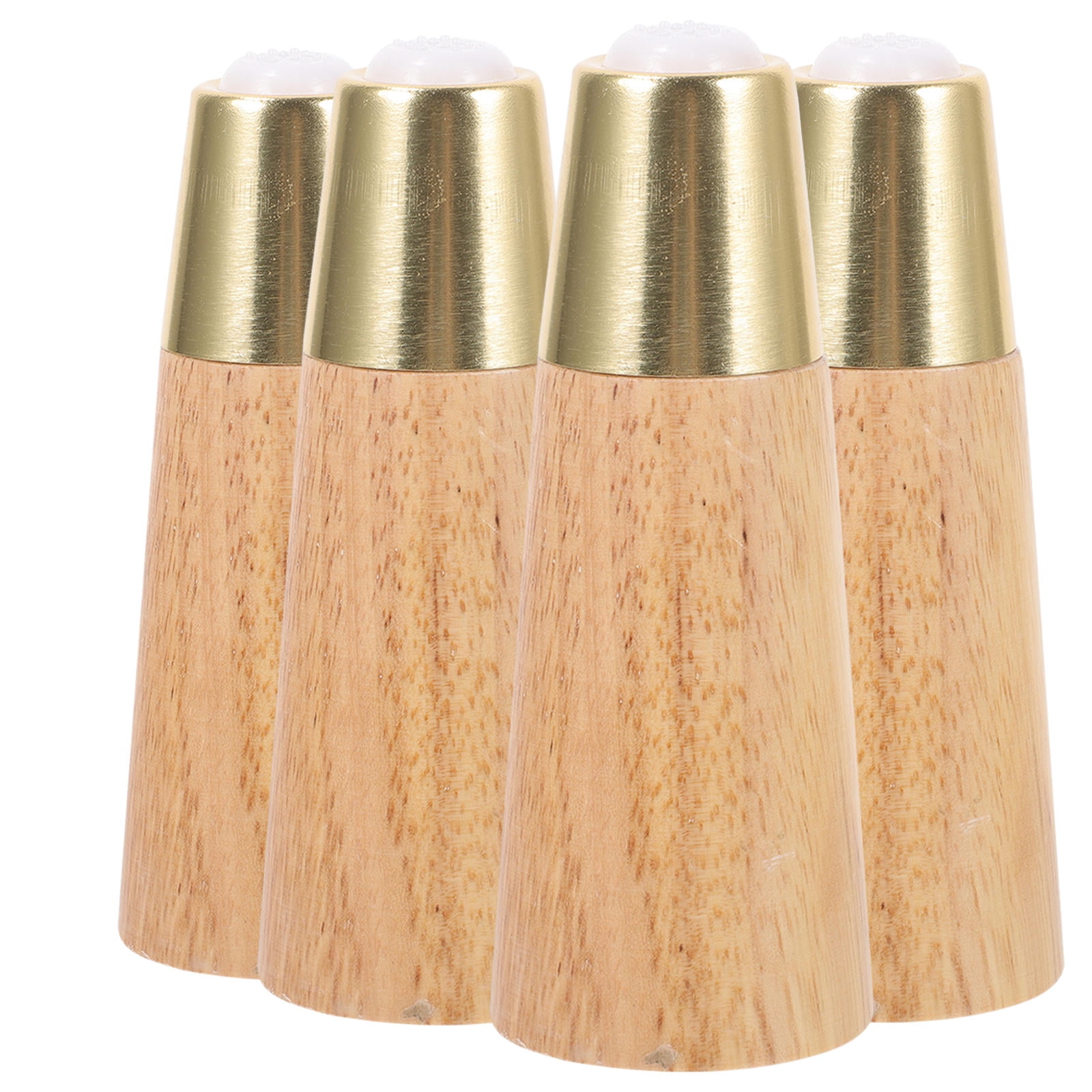 UPGRATOR 4Pcs Furniture Legs Wood Round for Chair and Dresser - Walmart.com