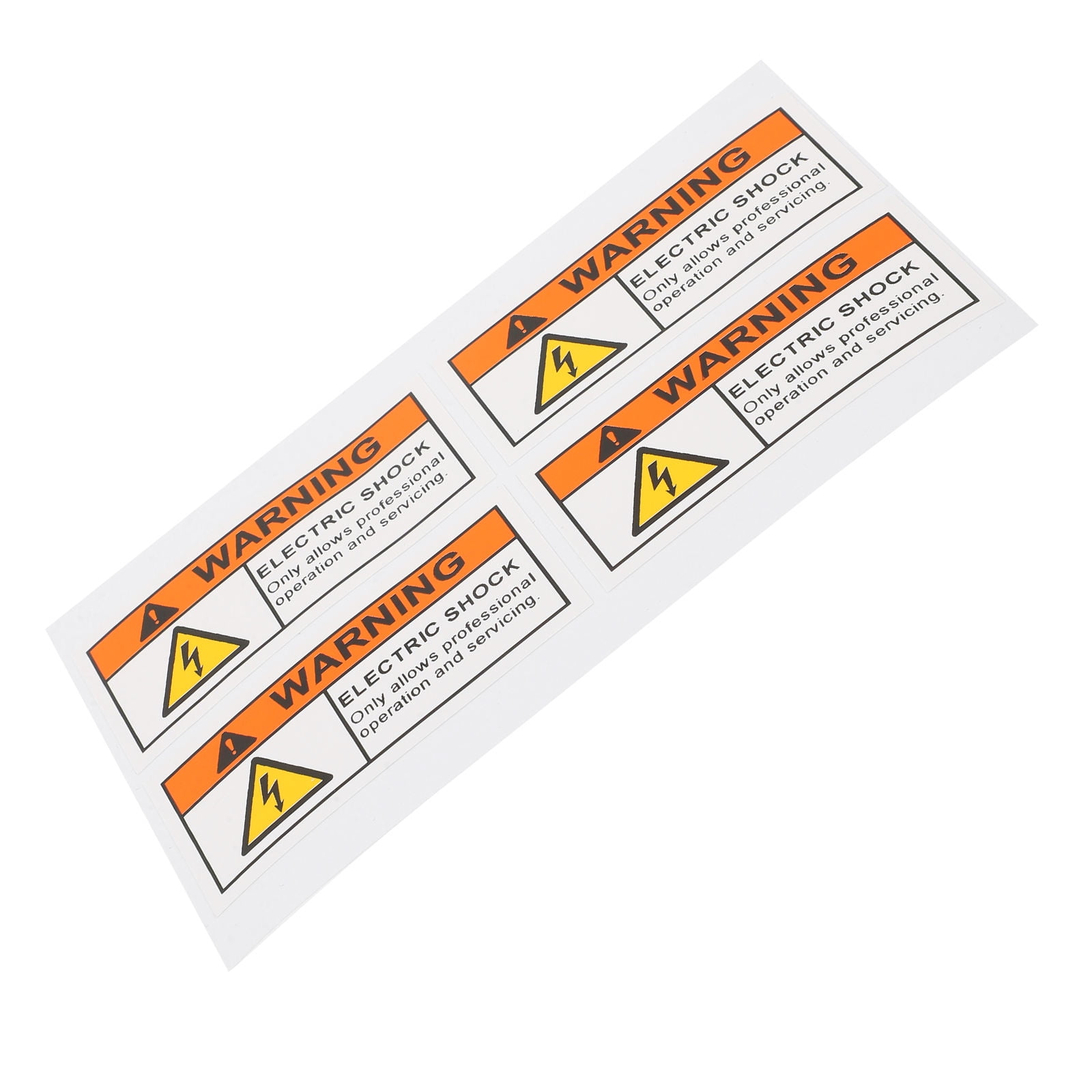 UPGRATOR 4Pcs Warning Labels for Electrical Caution Sign High Voltage ...
