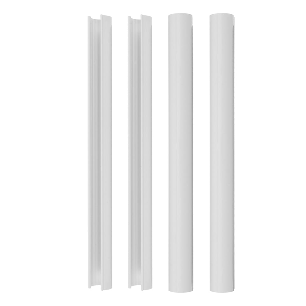 UPGRATOR 4Set Radiator Pipe Sleeve Plastic for Bathroom and - Walmart.com