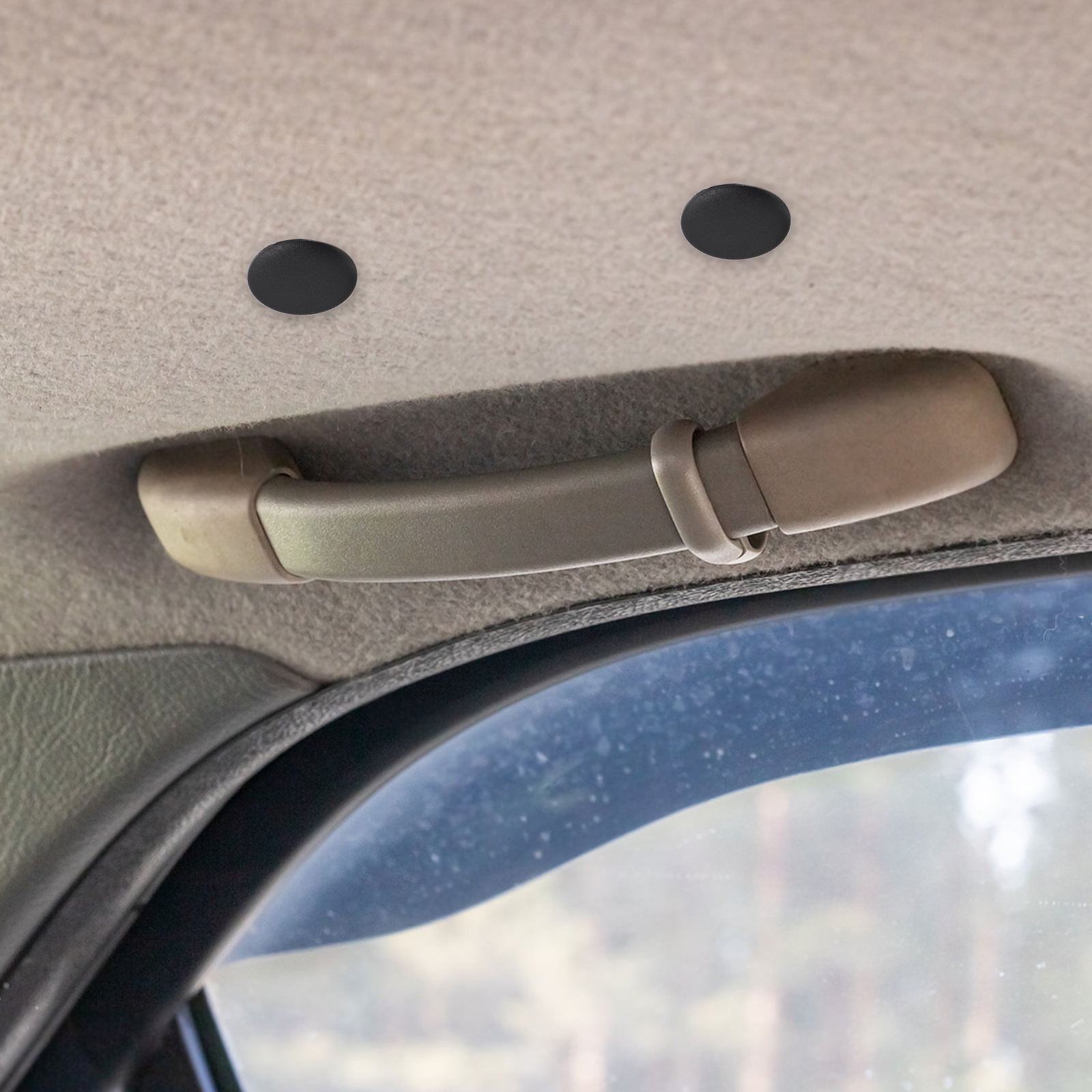 UPGRATOR 50Pcs Tree-Shaped Black Plastic Rivet Car Roof Clips for and ...