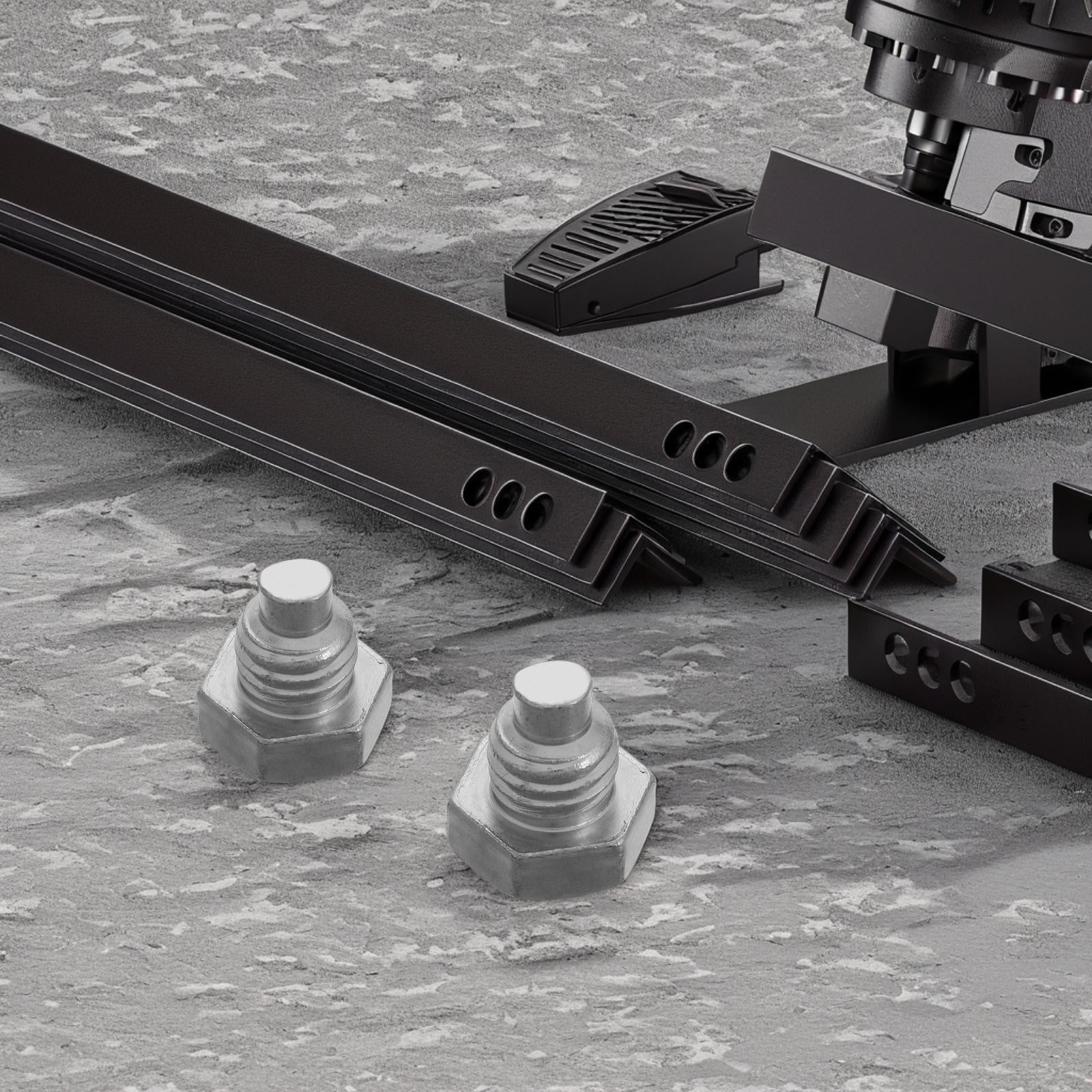 UPGRATOR Set of 5 Horizontal Hydraulic Jack Handle Bolts 0.8x0.7x0.7in ...